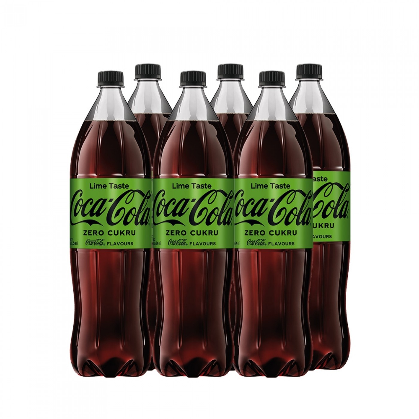 Coca-Cola ZERO Lime 1,5l - Erfrischender Cola-Geschmack mit Limetten ...