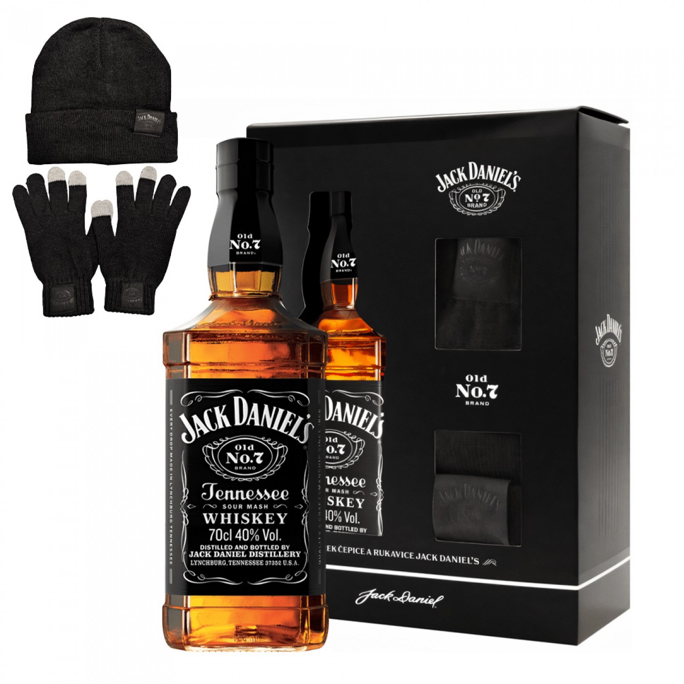 Jack Daniel's Winter Edition Geschenkset 700ml inkl. Mütze und ...