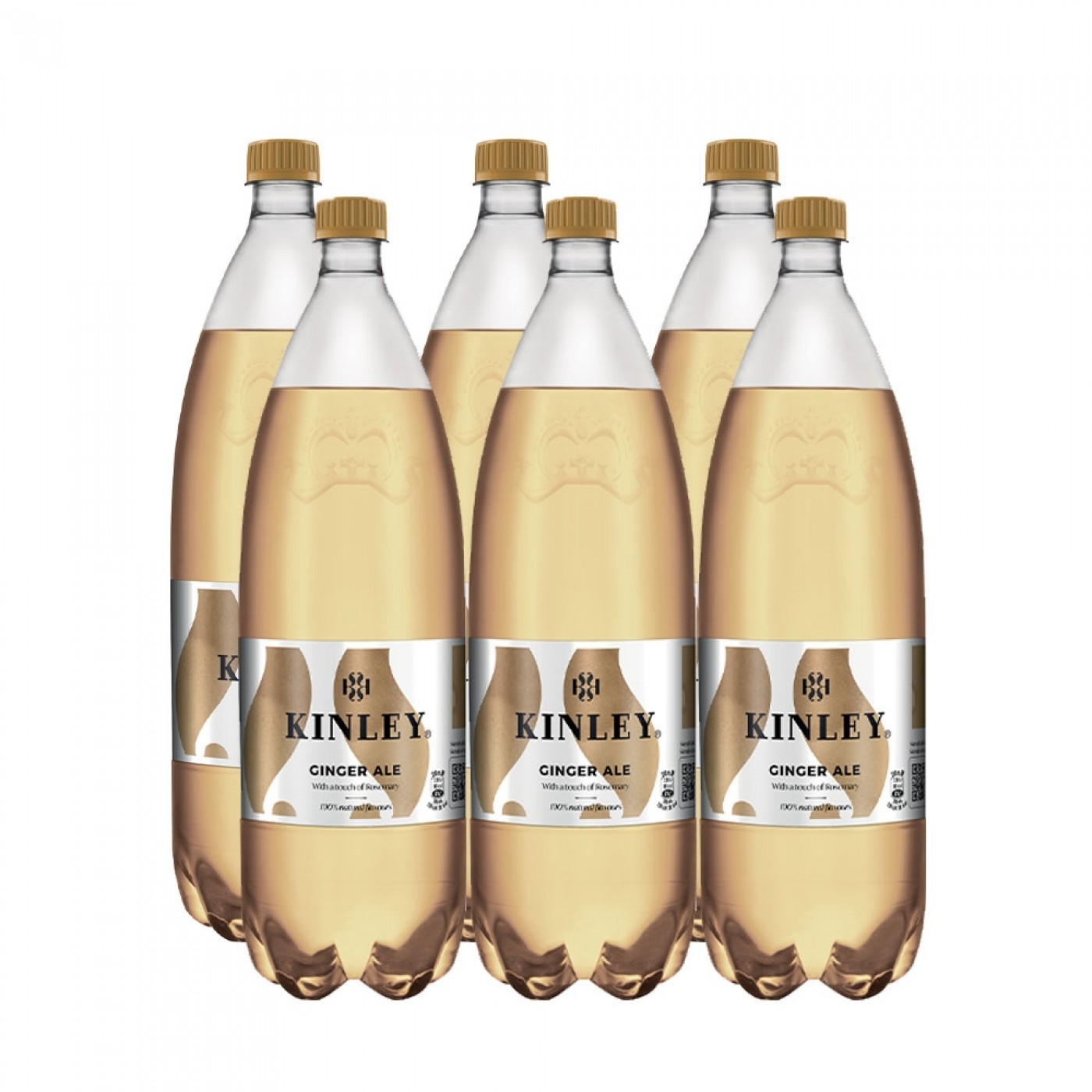 Kinley Ginger Ale 6 x 1,5 Liter | online kaufen Hopfenkurier.com