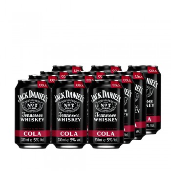 Jack Daniels & Cola Dosen 5% 12 x 330 ml online kaufen