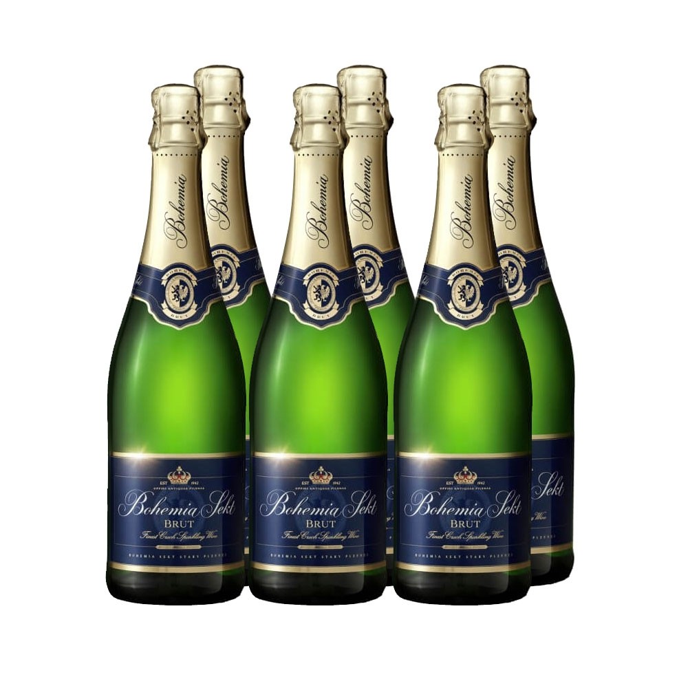 Bohemia Sekt Brut 6 x 0,75 Liter online kaufen | Hopfenkurier.com ...