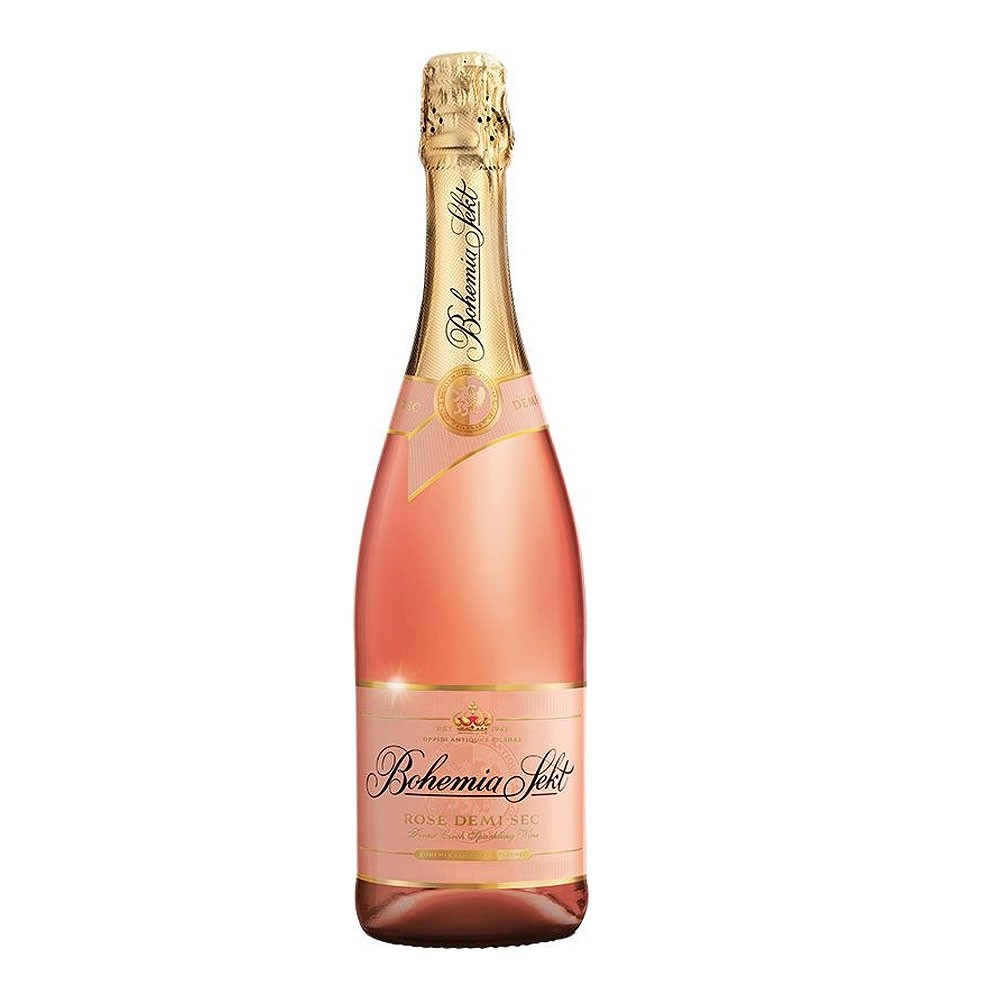 Bohemia Sekt demi sec rosé 0,75 Liter online kaufen | Hopfenkurier.com ...