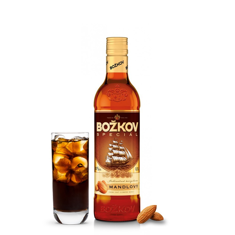 Bozkov Special Mandel Rum 0,5 Liter | Hopfenkurier.com | Bierspezialitäten