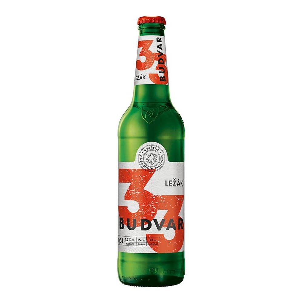 Budvar 33 Svetly lezak 500ml online kaufen - Hopfenkurier.com