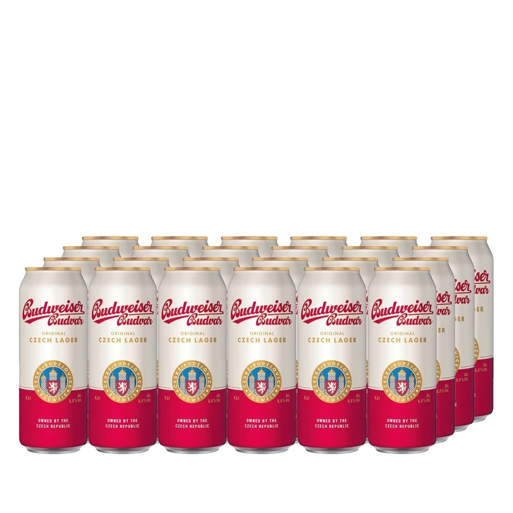 Budweiser Budvar Lezak 24 x 500ml Dosenbier online kaufen ...