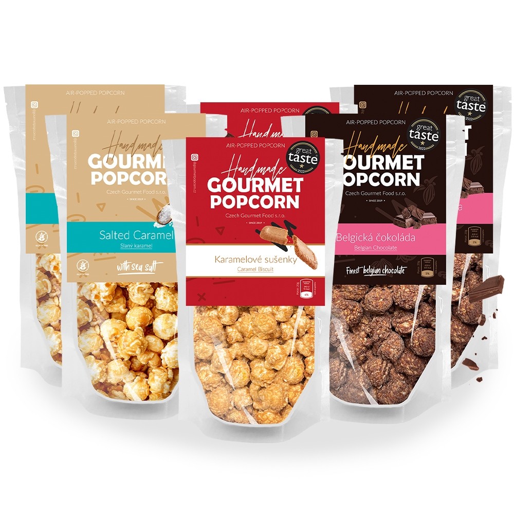 Handmade Gourmet Popcorn 6er Set online kaufen