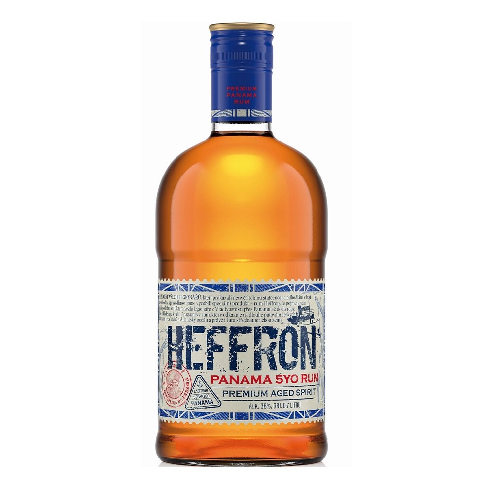Heffron 38% Panama Rum 5YO 700ml online kaufen | Hopfenkurier.com