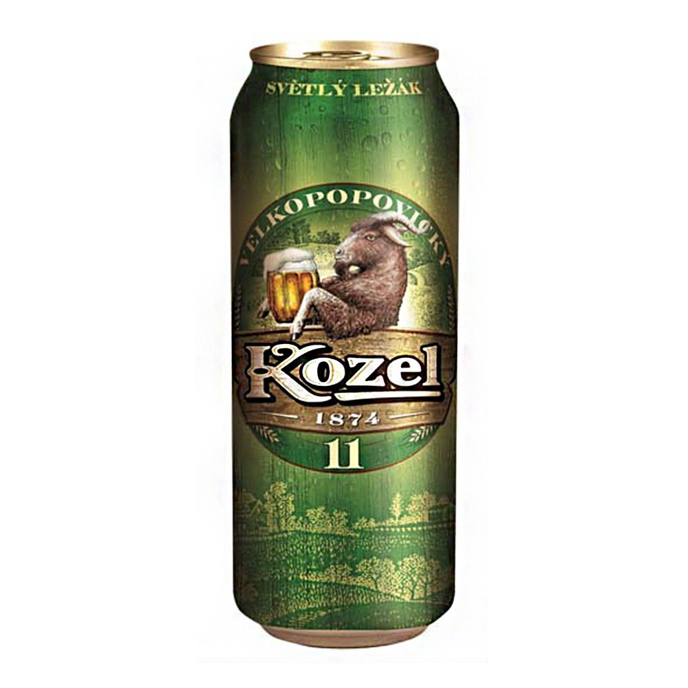 Kozel 11 Helles Lagerbier 24 x 0,5 Liter Dosen Palette | Hopfenkurier ...
